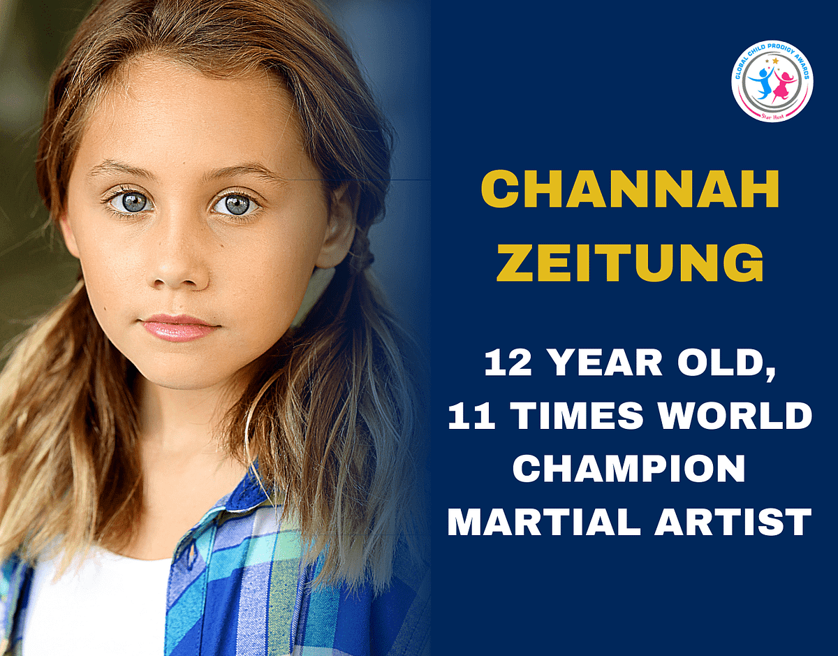 12-year old Channah Zeitung | 11-Time World Champion who broke the ...