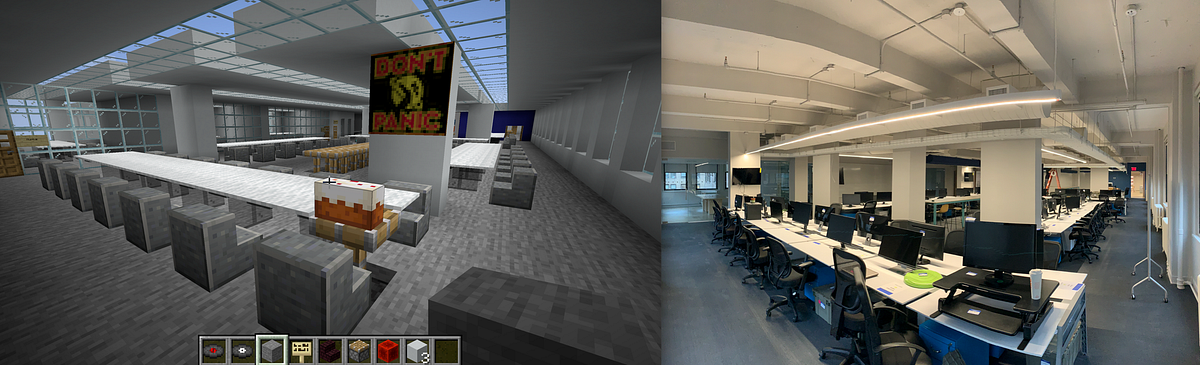 Hack Day Spotlight: CB Insights Office In Minecraft | by Julien Capron ...