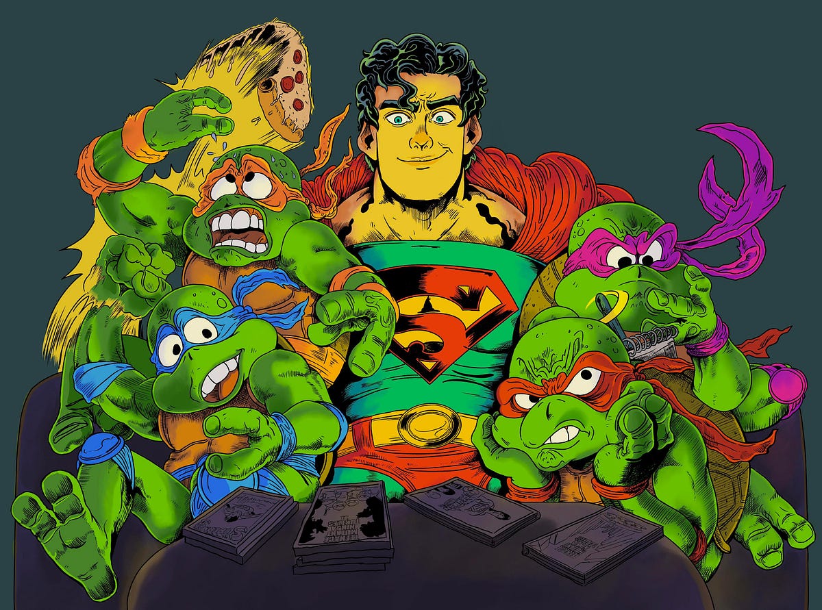 What Do Superman (1978) and TMNT (1990) Have in Common? | by The Comics ...
