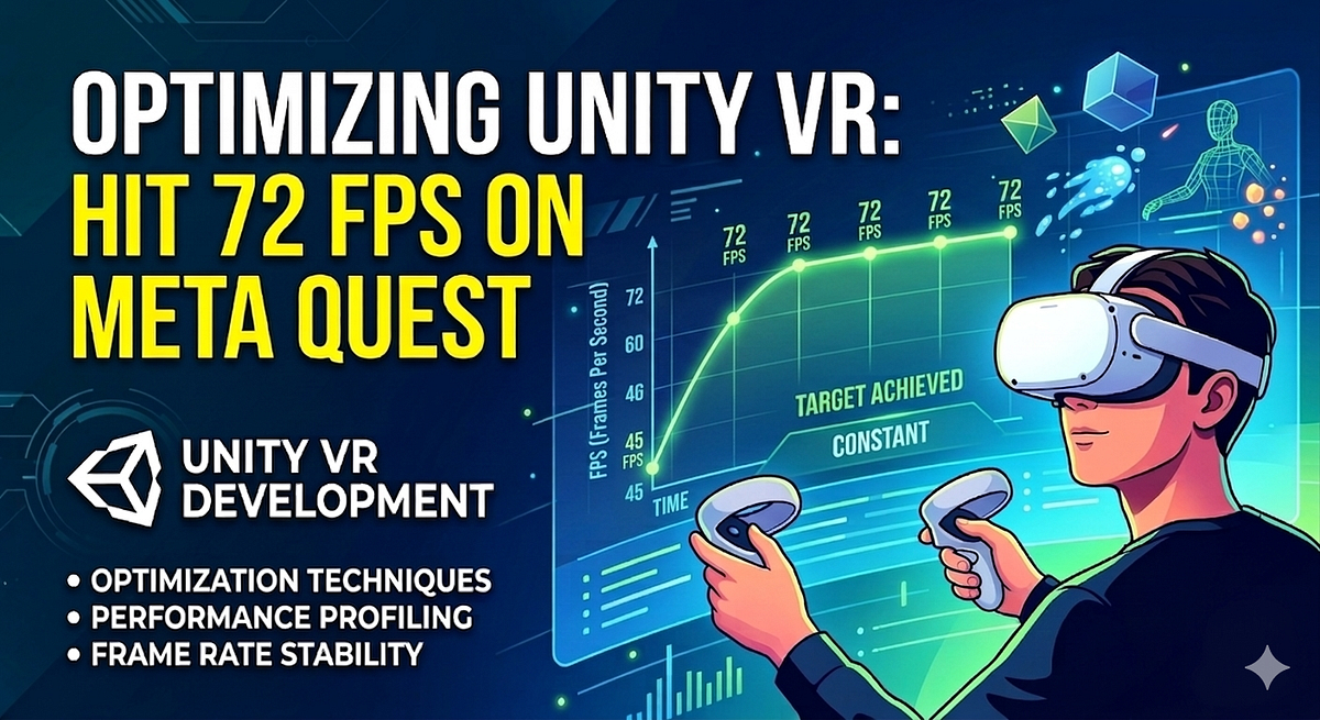 How I Optimized a Unity VR Application From 45 FPS to 72 FPS on Meta ...