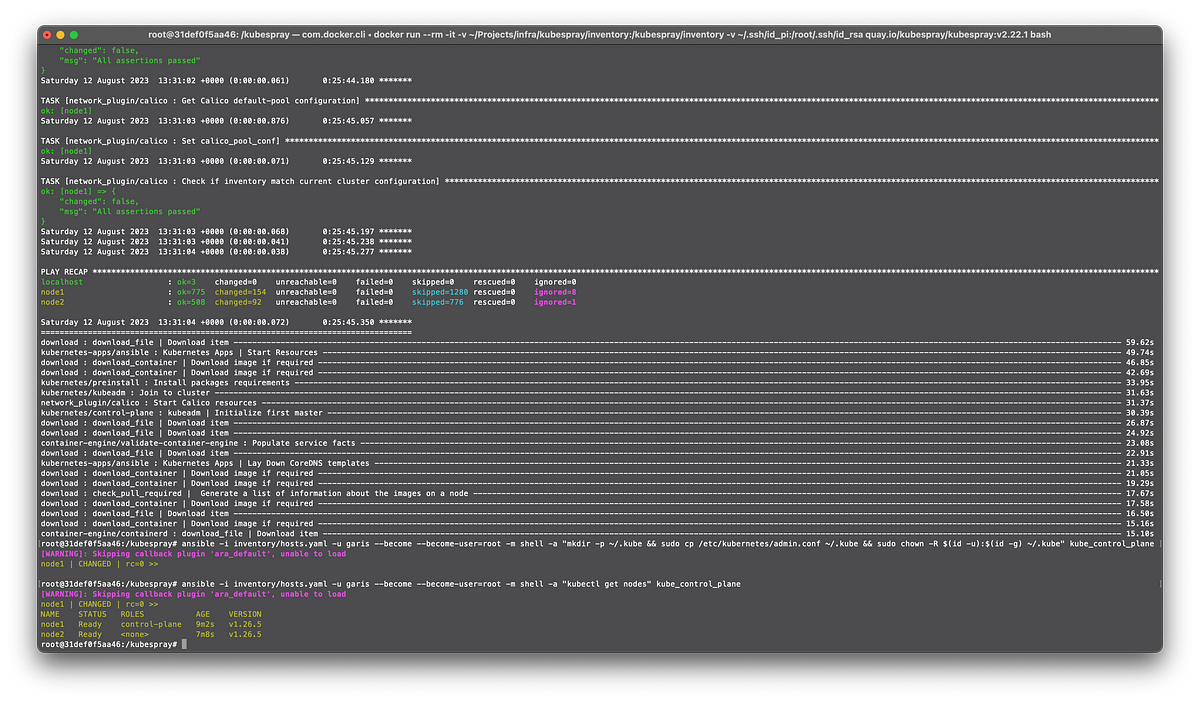 Setting Up Kubernetes Cluster On Raspberry Pi With Kubespray By Garis