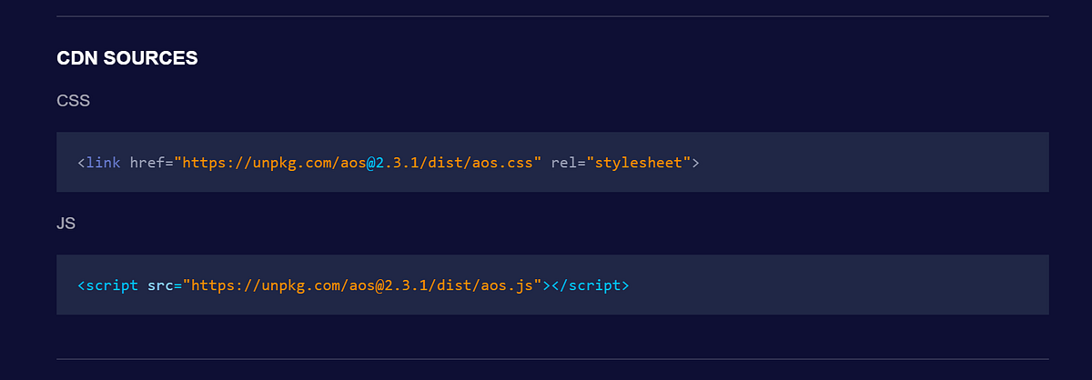 How to Use Animate on Scroll Library | by Maeesha Rahman | ITNEXT