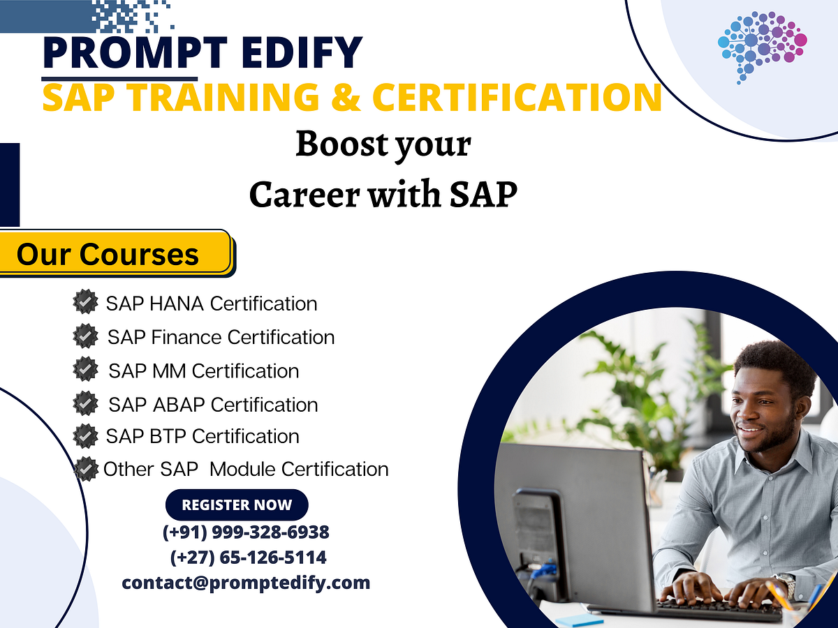 Career with SAP Training at Prompt Edify in Tanzania | by Prompt Edify (OPC) Pvt. Ltd. | Medium