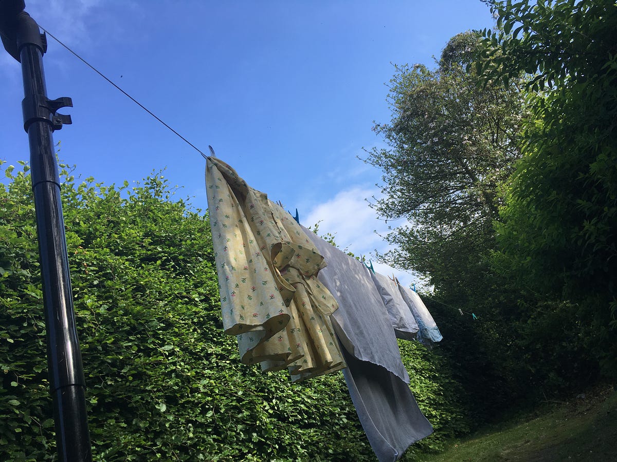 #187: The Washing Line. Hanging my thoughts out to dry | by Katie ...