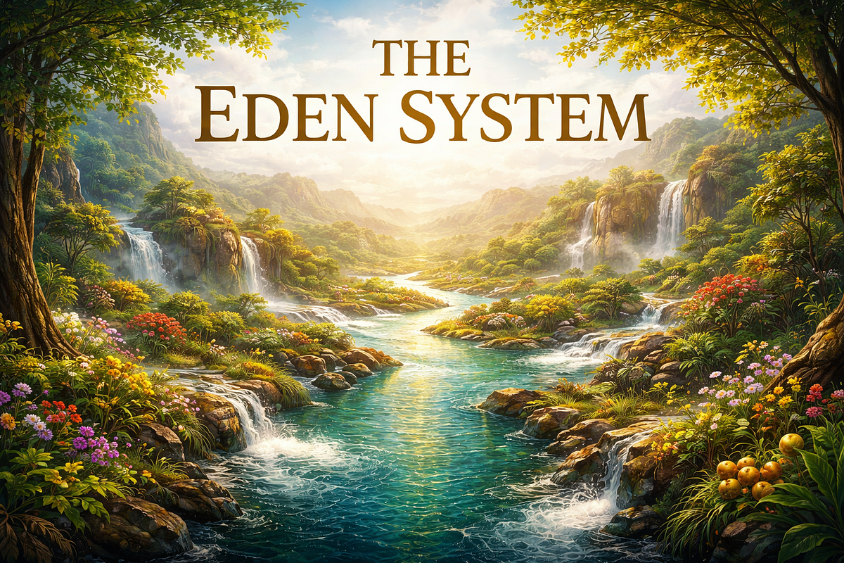 The Eden System. God’s first move in Scripture was… | by Ebenezer ...