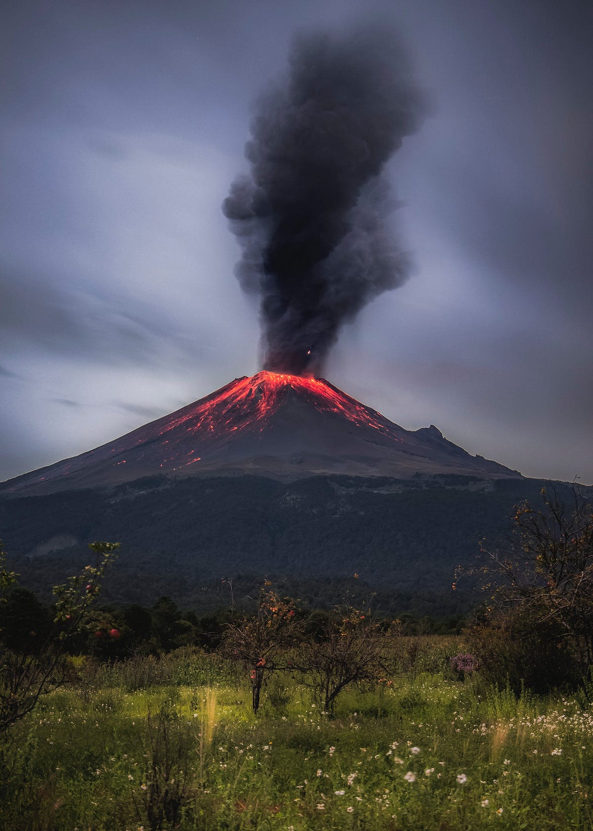 Volcanoes and Stories | Flash Fiction | by Shrean Rafiq | Short. Sweet ...
