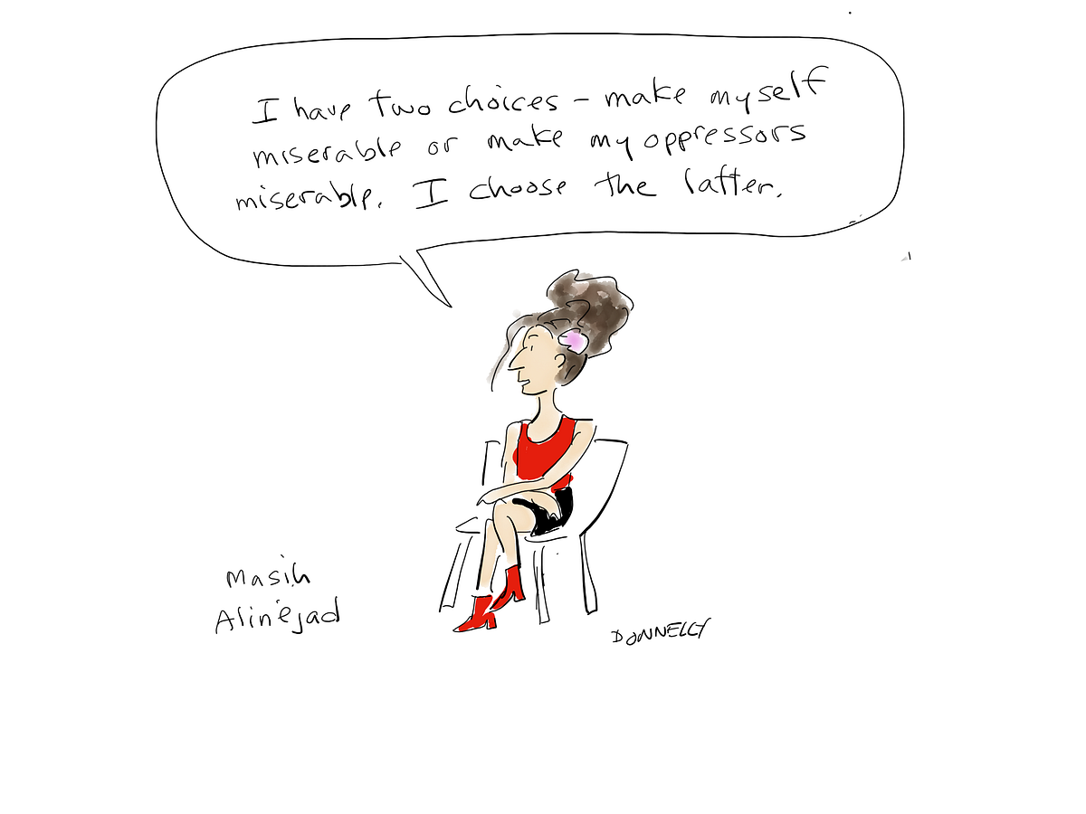 Amazing Dissidents and Activists. Live drawing the Oslo Freedom Forum ...