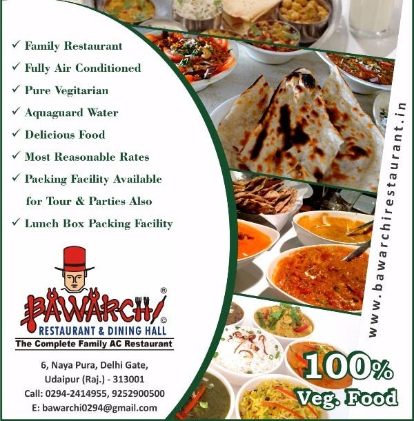 Rajasthani Food Menu