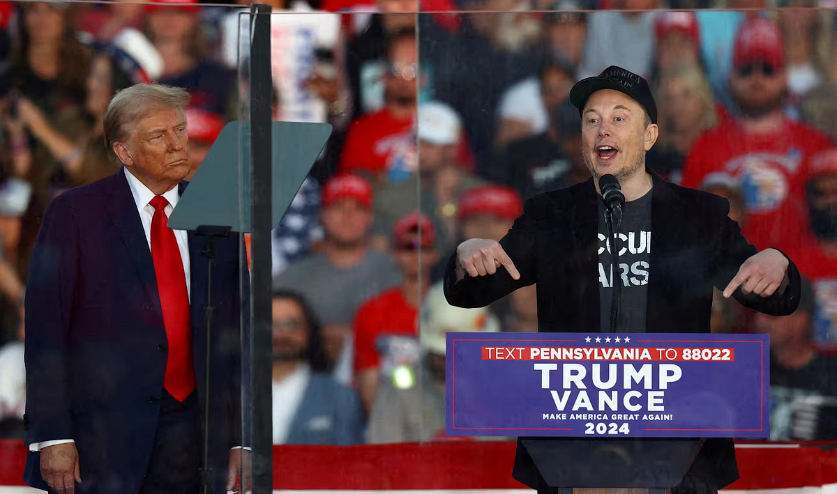 How Elon Musk became Donald Trump’s shadow vice-president | by Harry ...