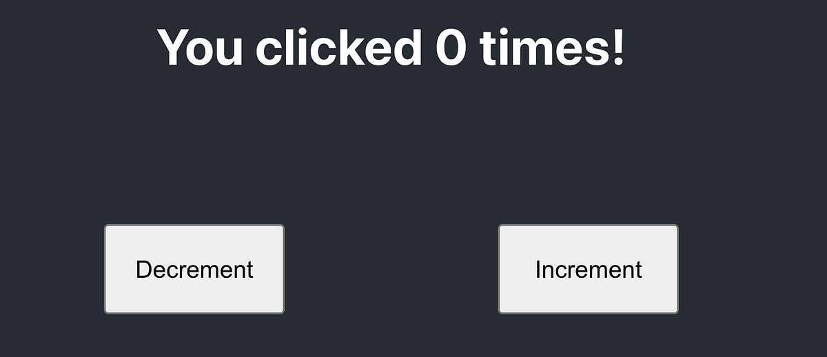 A Simple React Counter App With React Testing Library By Nischith Bopaiah Medium