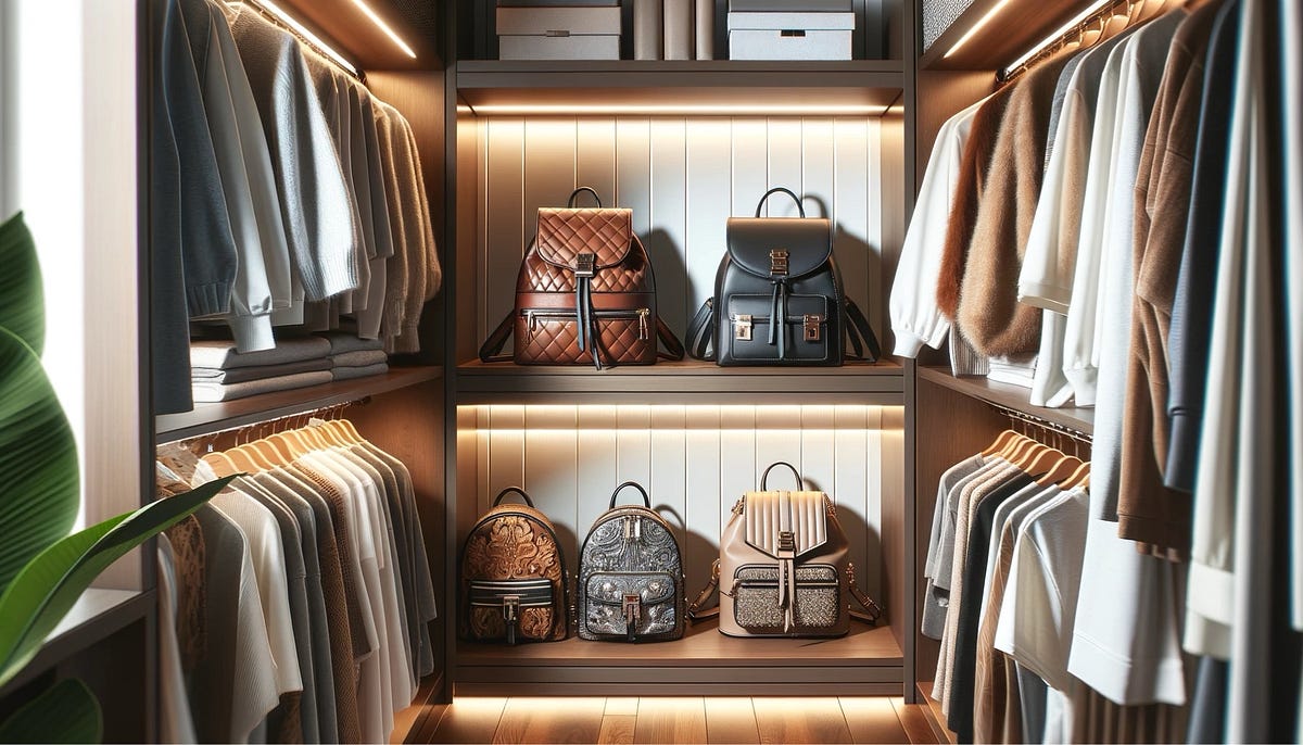 How to Hide Backpack Straps When Displaying Luxury Bags at Home | by ...