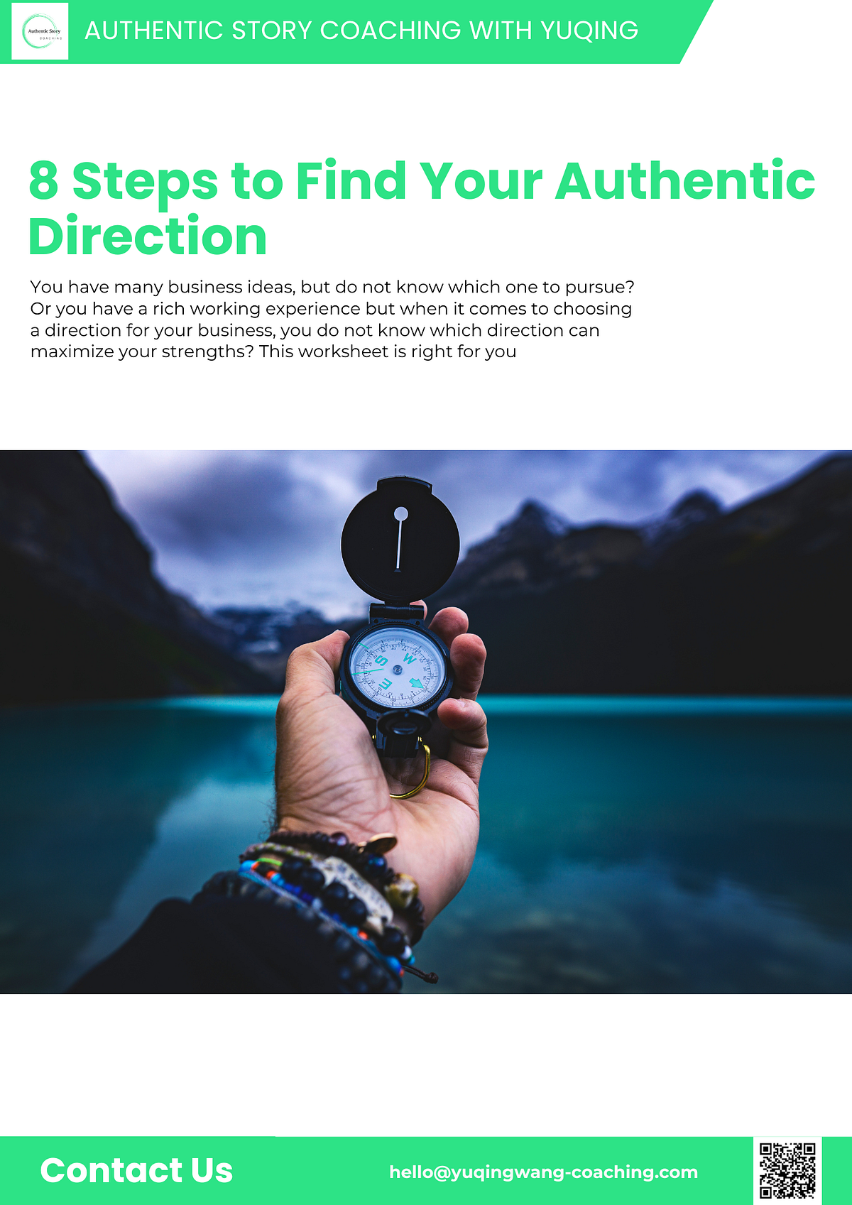 8 Steps to Find Your Authentic Direction | by Yuqing Wang | Sep, 2024 ...