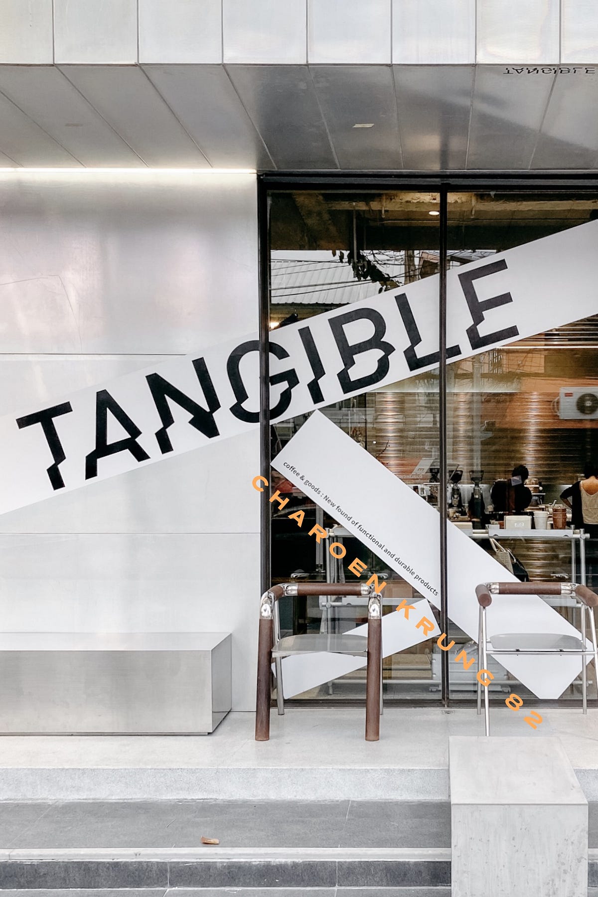 TANGIBLE Cafe & Retail คาเฟ่ดีไซน์จัดจ้านย่านเจริญกรุง ที่สายดีไซน์ห้าม ...