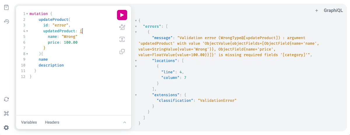 How to handle Internal Error in Spring for GraphQL | by Dennis | Level Up Coding