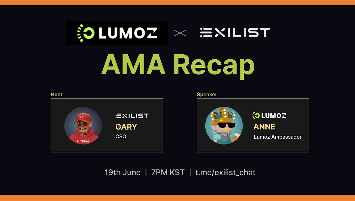 ZKP 모듈러 컴퓨팅 레이어 루모즈(Lumoz)의 청사진. Lumoz AMA 리캡 아티클 | by Exilist | Medium