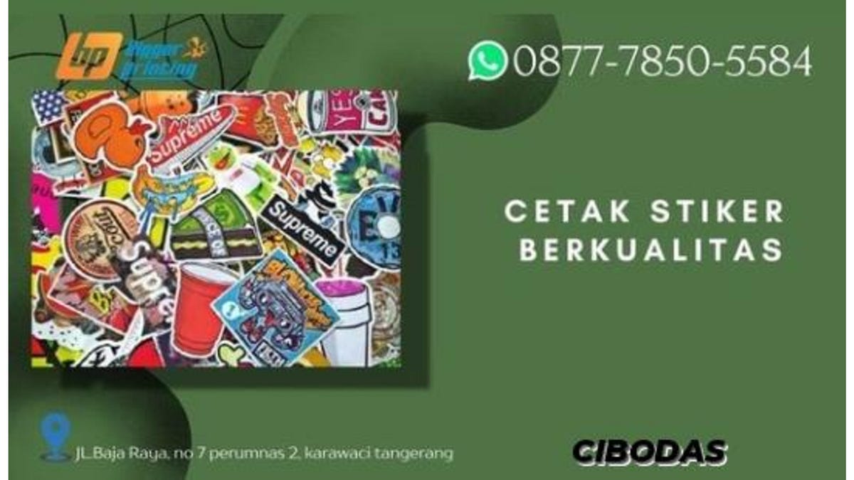 CETAK STIKER - Cetak Stiker Tangerang - Medium