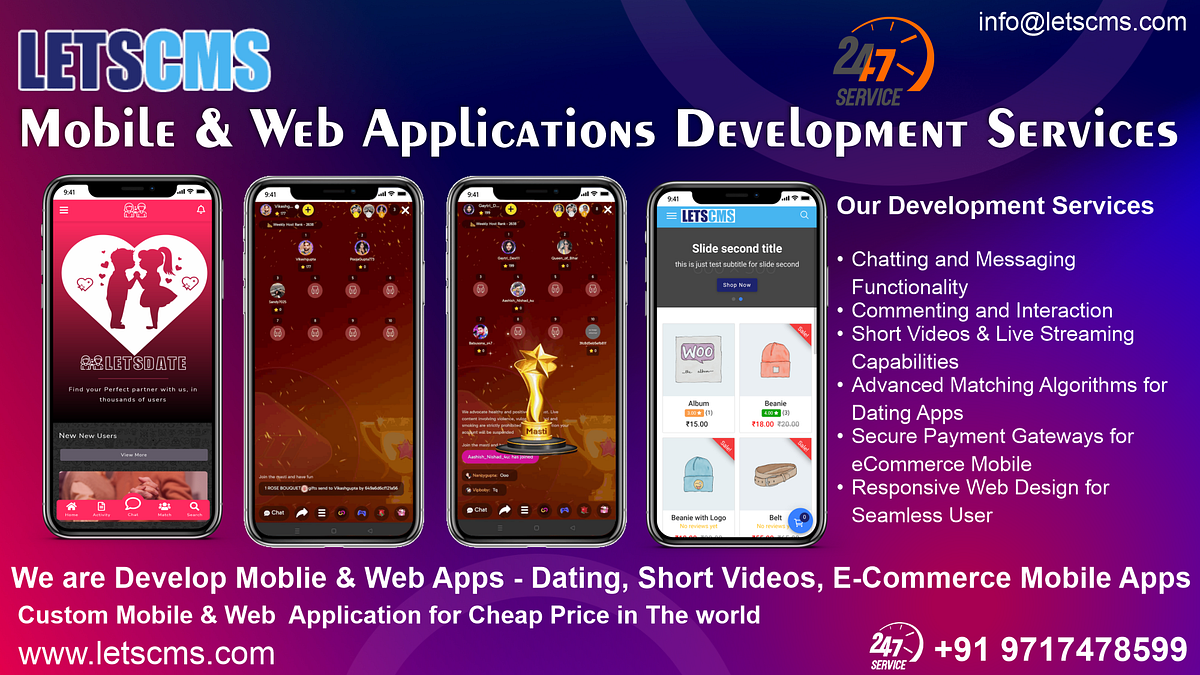 Entertainment videos, Live Streaming, Short Videos, Audio Parties Software Development | by ...