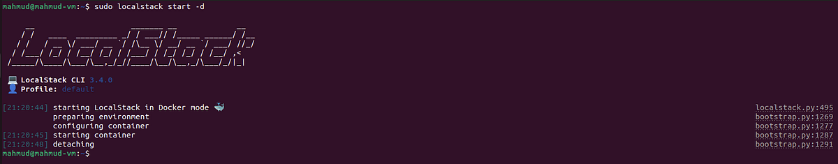 AWS S3 and Lambda Mini Project with Localstack | by Mahmuduzzaman Kamol | AWS Tip