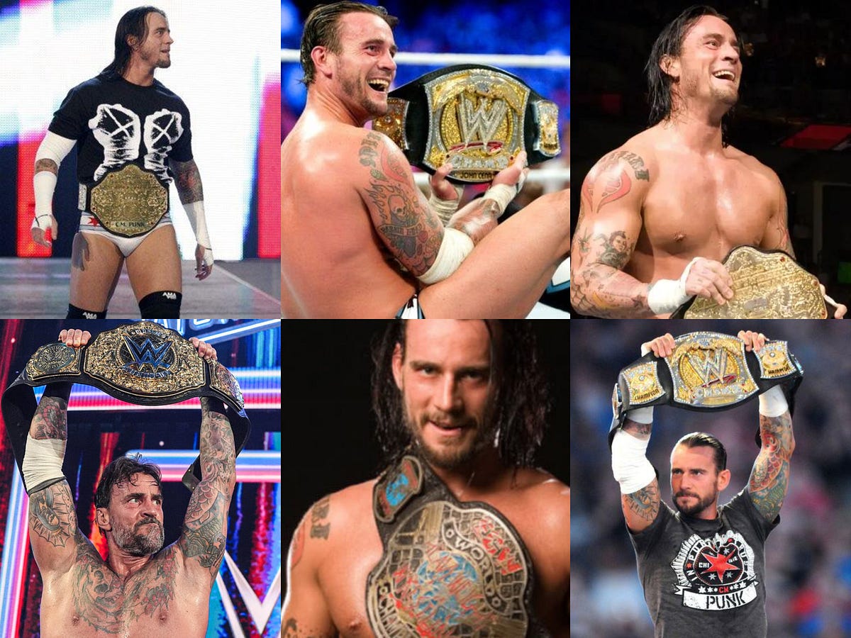 WWE: The Top 5 CM Punk Title Reigns | by DAR Sports Media | Feb, 2026 ...