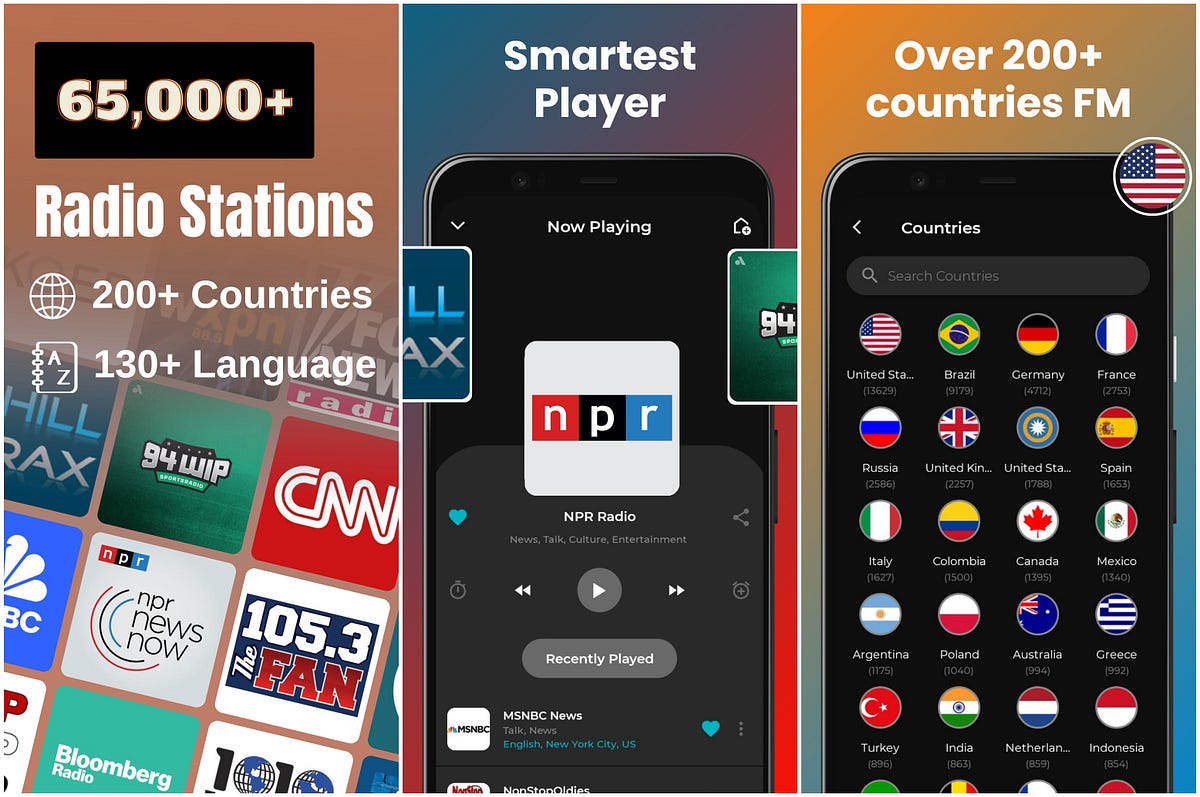 Top 7 Must-Have Android Radio Apps for Ultimate Listening! | Medium