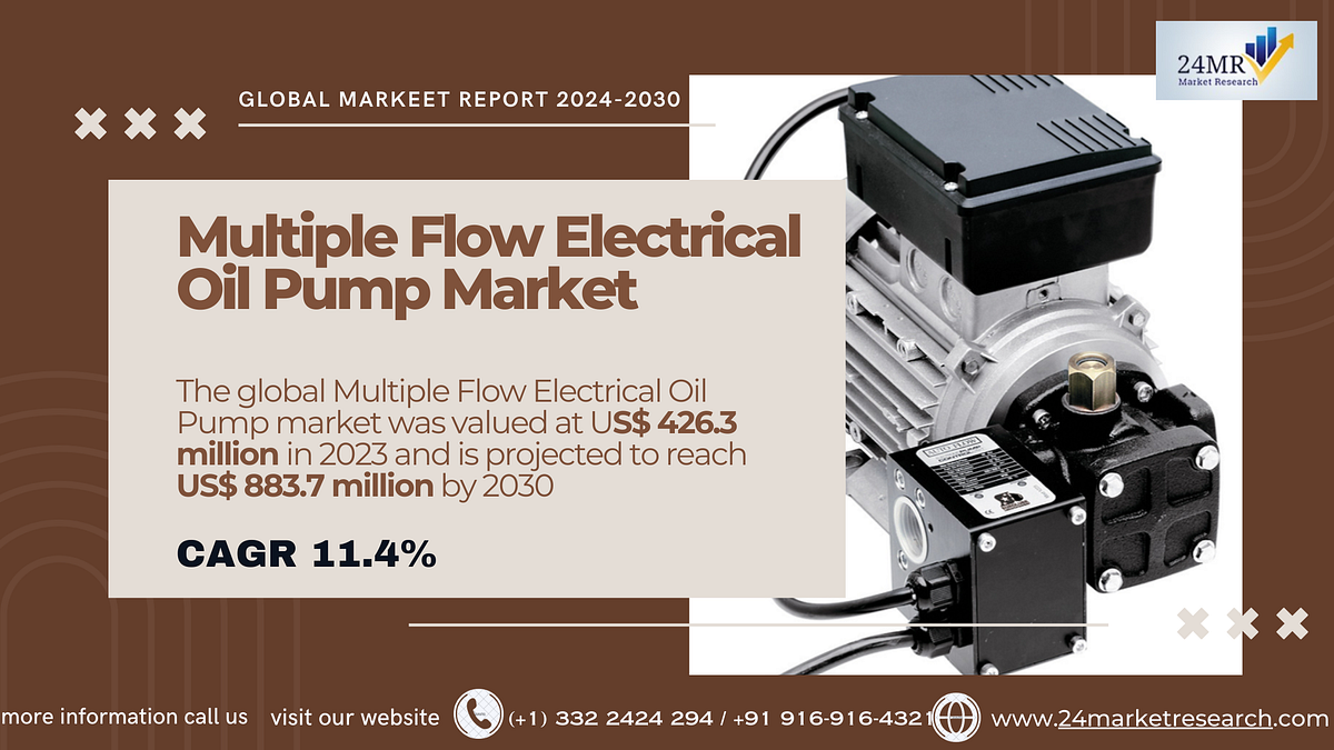 Multiple Flow Electrical Oil Pump Market Global Outlook And Forecast 2024 2030 Naikdipti Medium