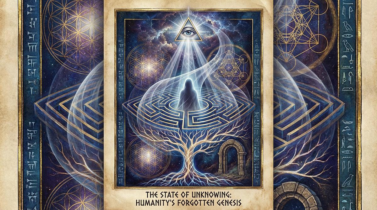 THE STATE OF UNKNOWING: HUMANITY’S FORGOTTEN GENESIS | by Marius Cornel ...