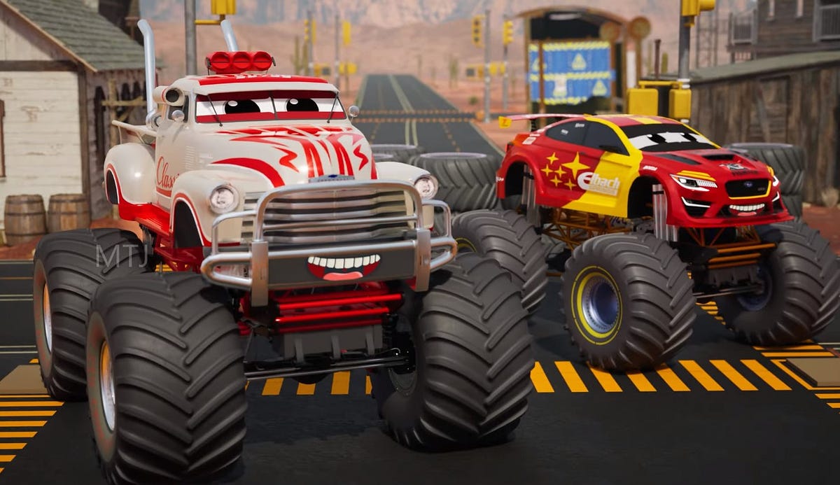 High-Speed Monster Jam: Freestyle Obstacle Course & Epic Stunts ...