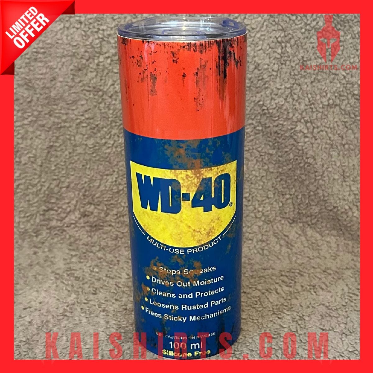 WD 40 Stainless Steel Tumbler. Buy this product here: WD 40 Stainless ...