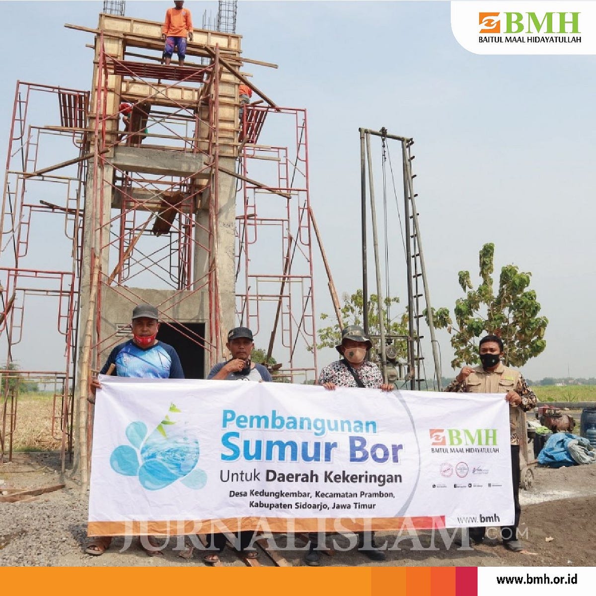 Pembangunan Sumur Bor Di Desa kekeringan - Sedekah itu pilihan - Medium