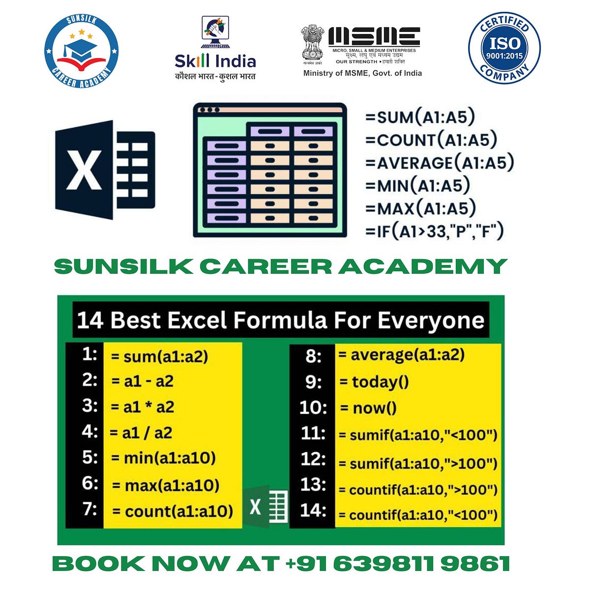 Boost Your Career with Essential Excel Skills! | by Sunsilk Career ...