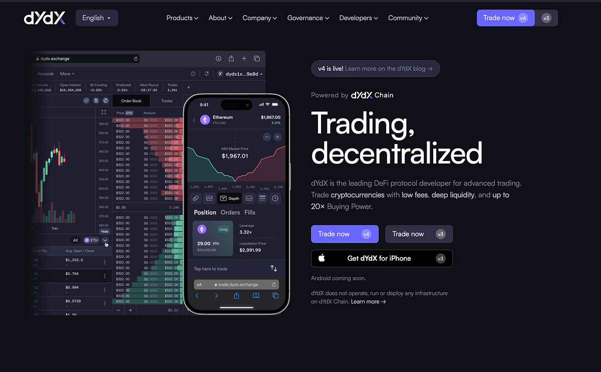 dYdX Staking: Empowering Users in the DeFi Landscape💢 | by Bitblaze | Feb, 2024 | Medium