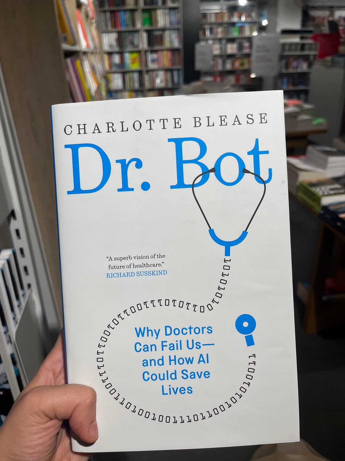 “Dr. Bot: Why Doctors Can Fail Us — and How AI Could Save Lives ...