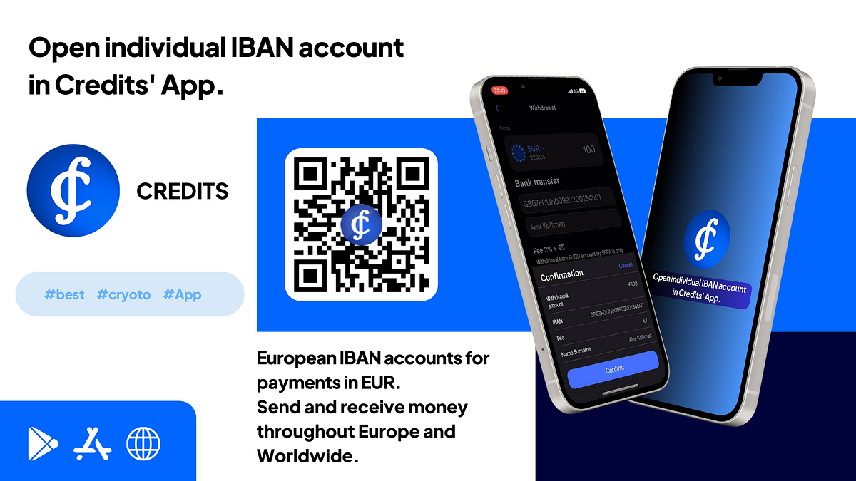 How to open an IBAN account in the Credits’ app? | by HitaroRain | Medium