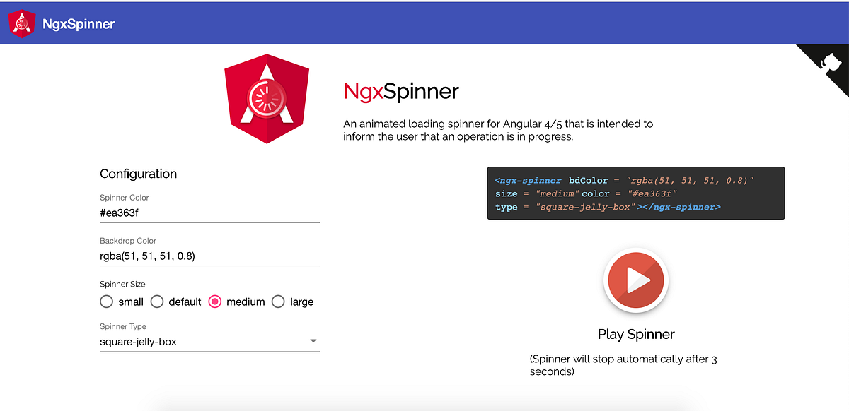 How to add spinner in Http interceptor Angular | by Phatcharaphan Ananpreechakun | odds.team ...