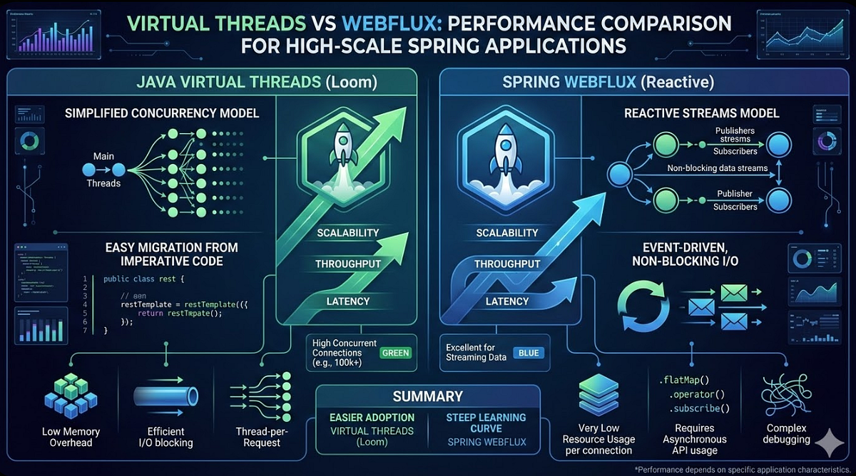 🚀 Virtual Threads vs WebFlux: Performance Comparison for High-Scale ...