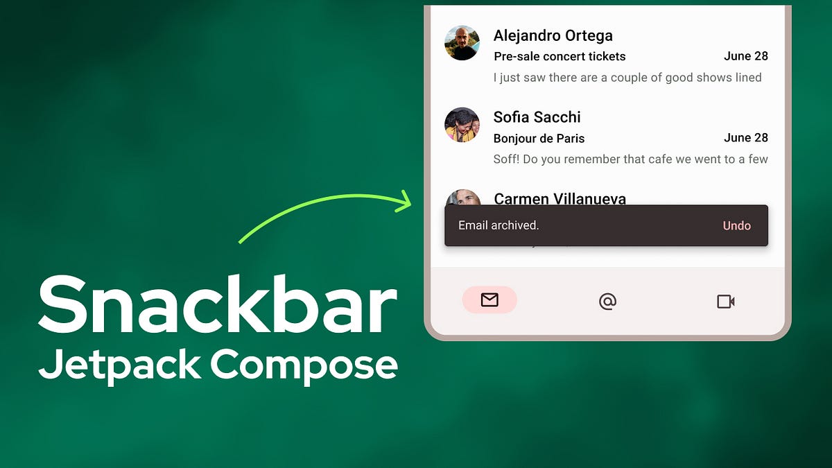 Snackbar Using Jetpack Compose Hey You All Grab A Cup Of Coffee ☕… By Daniel Atitienei Medium