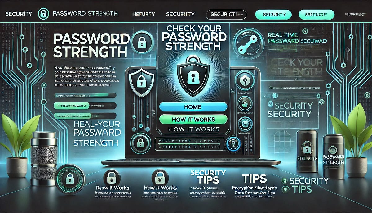 The Power of a Strong Password: Mastering Security with a Password Strength Checker | by Mahesh ...