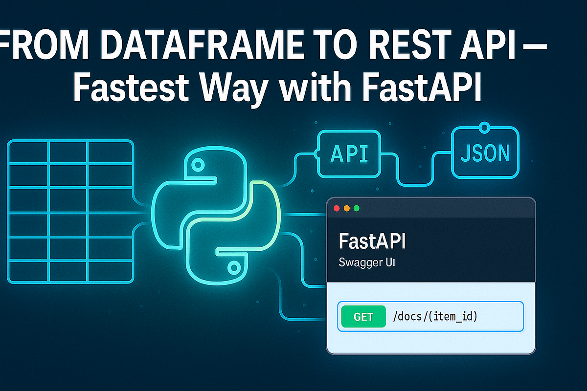 I Turned a Pandas DataFrame into a REST API — Here’s the Fastest Way ...