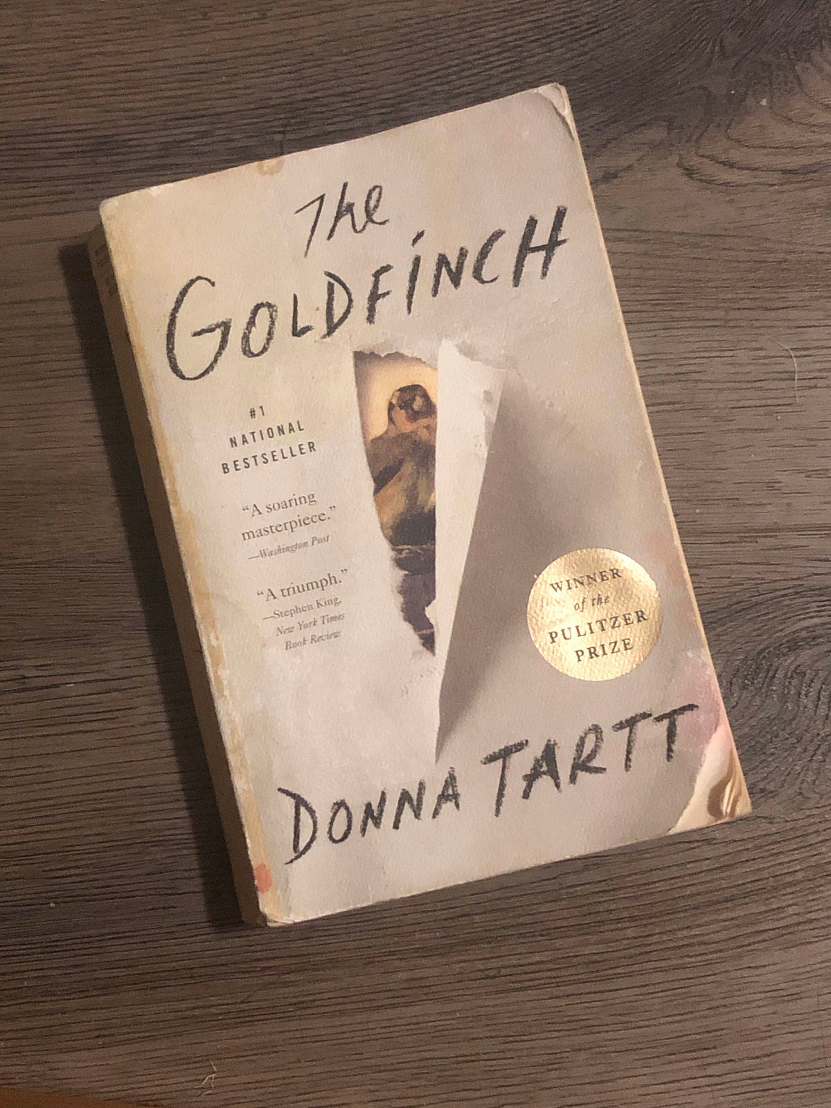 My Review of The GoldFinch. by: Donna Tartt (spoiler: shes a pretty… | by Ethan Wong | Medium