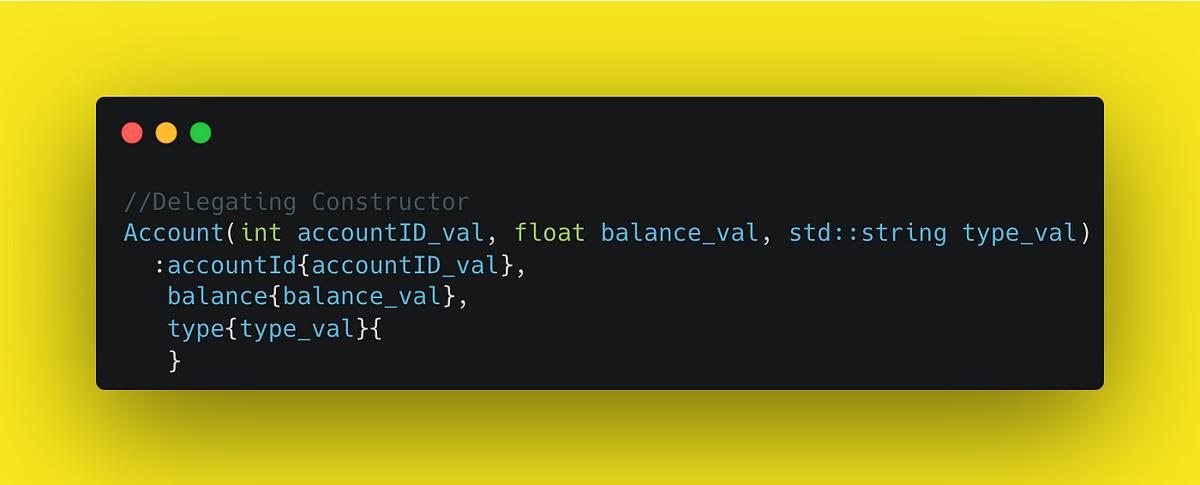 Delegating Constructors In C Avoiding Duplicate Code In C By Cyber Stoat Medium 0805