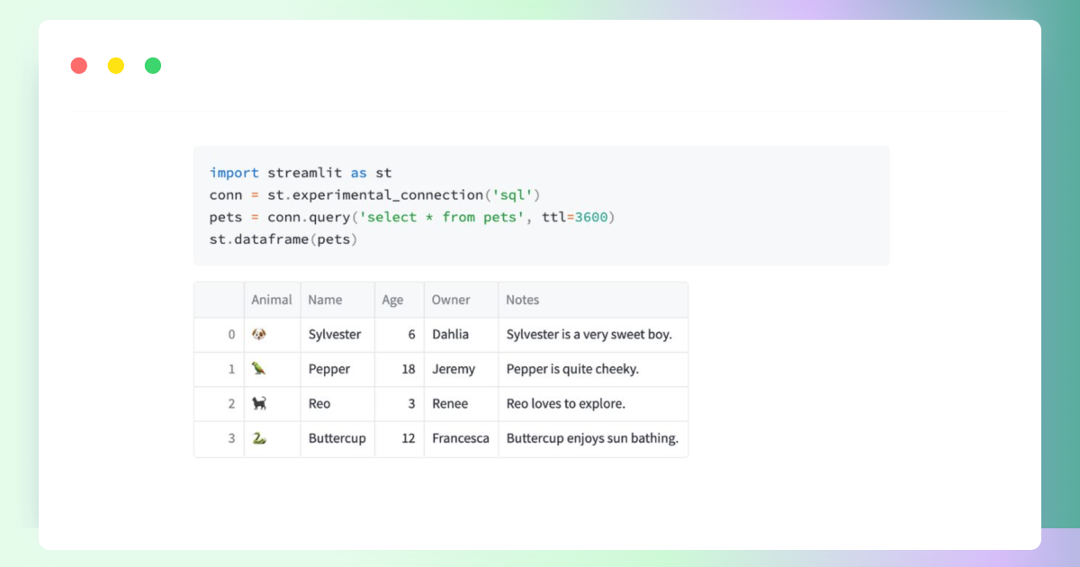 Introducing st.experimental_connection! | by Joshua Carroll | Streamlit | Medium
