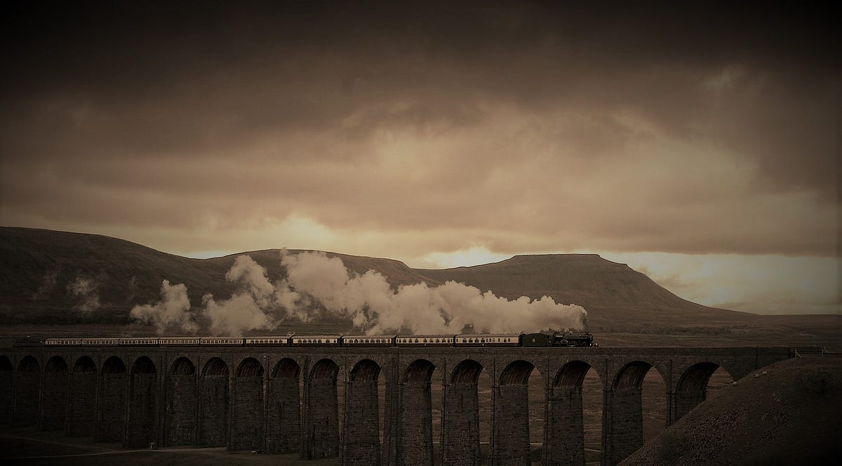 Funeral Train. This poem originated on a slow train… | by Derek Coe ...