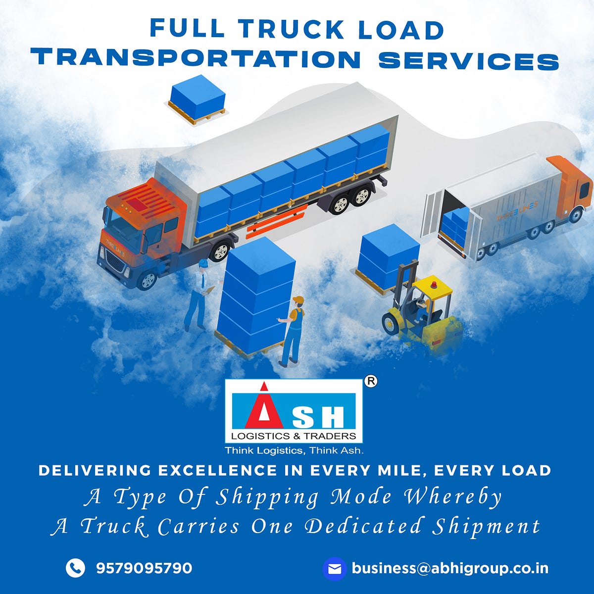 Full Truck Load Transportation Services - Abhi Group - Medium