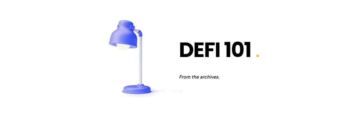 DeFi 101: Some basic primitives, where they came from (and why it ...