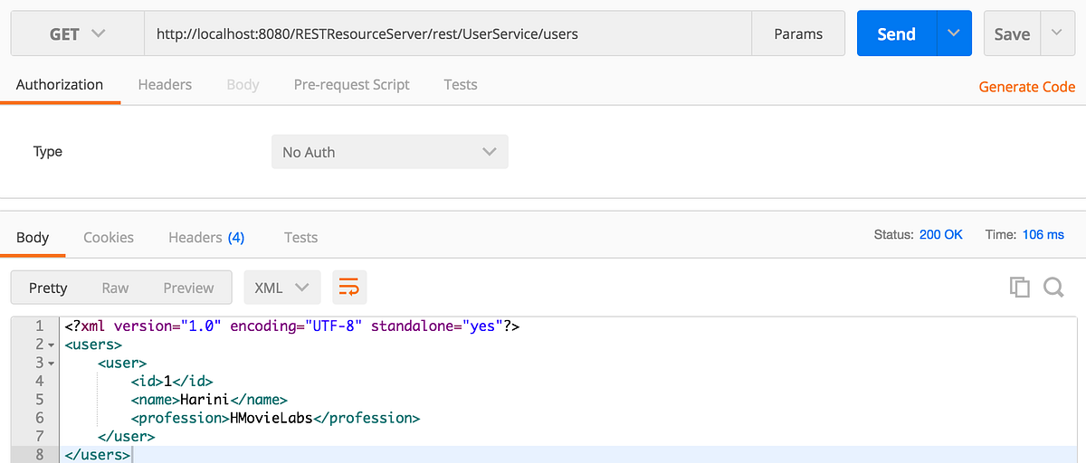 Day 19: RESTful API in Java with JAX-RS Framework | by Harini Janakiraman | Medium