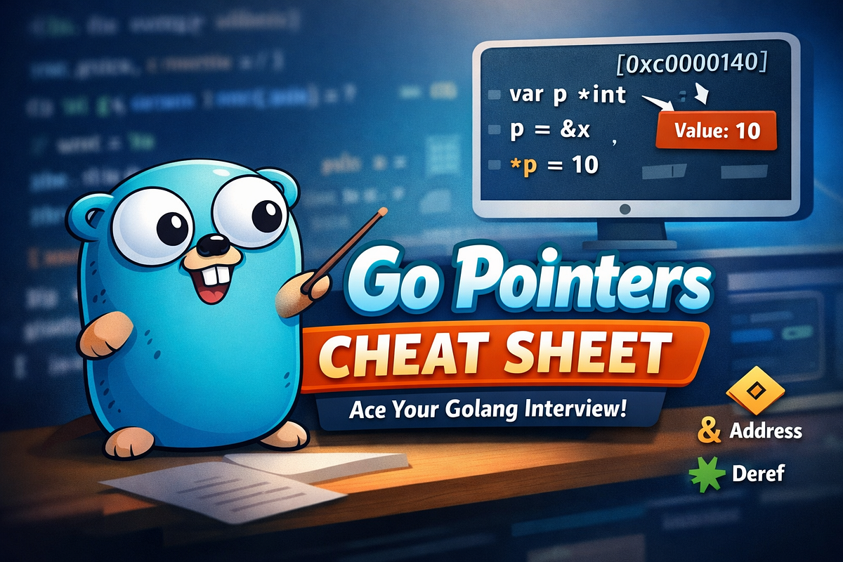 Go Pointers Explained — A Complete Interview-Ready Cheat Sheet | by Sushant Jogdand | Dec, 2025 ...