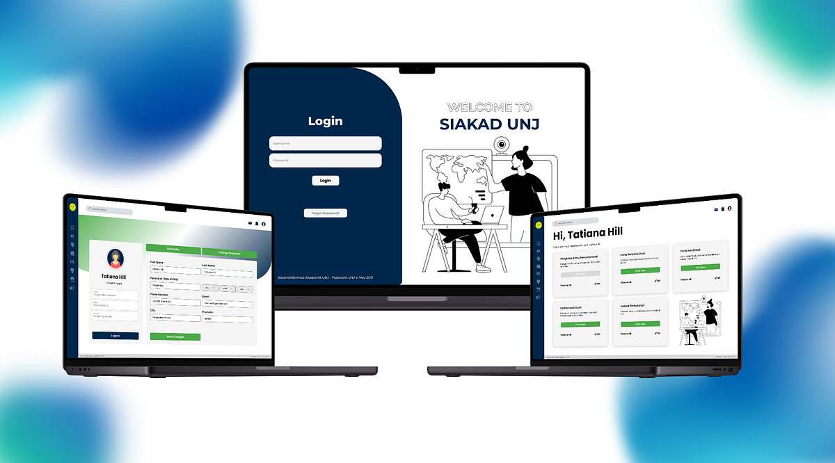 Case Study UI/UX: Redesign Web SIAKAD UNJ | by Nabila Nafa | Medium