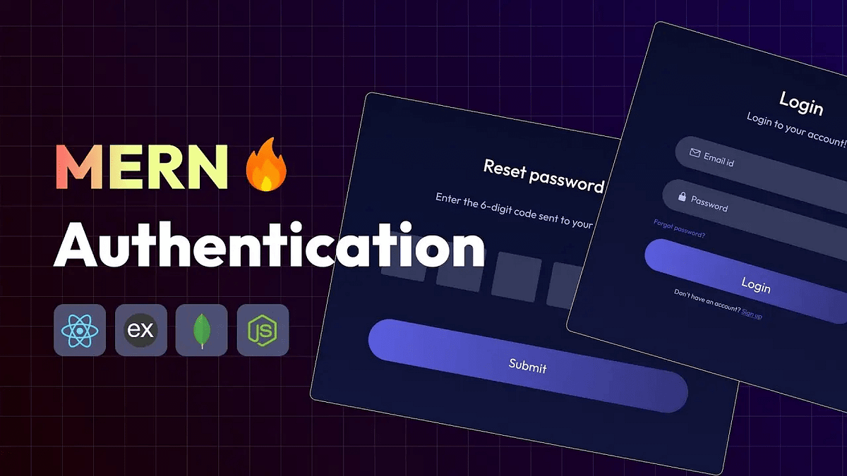 Building a Full-Stack Authentication System with MERN | by Fiza Muneer | Medium