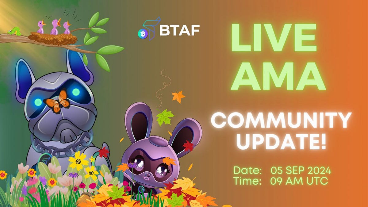 📣 Join us for our AMA today! - BTAF token - Medium