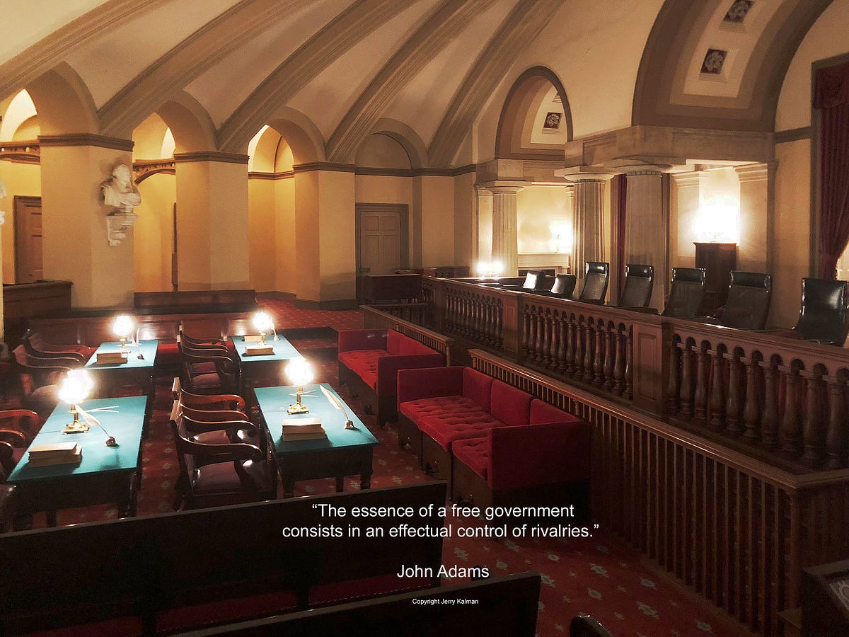 John Adams Quotograph - Jerry Kalman - Medium